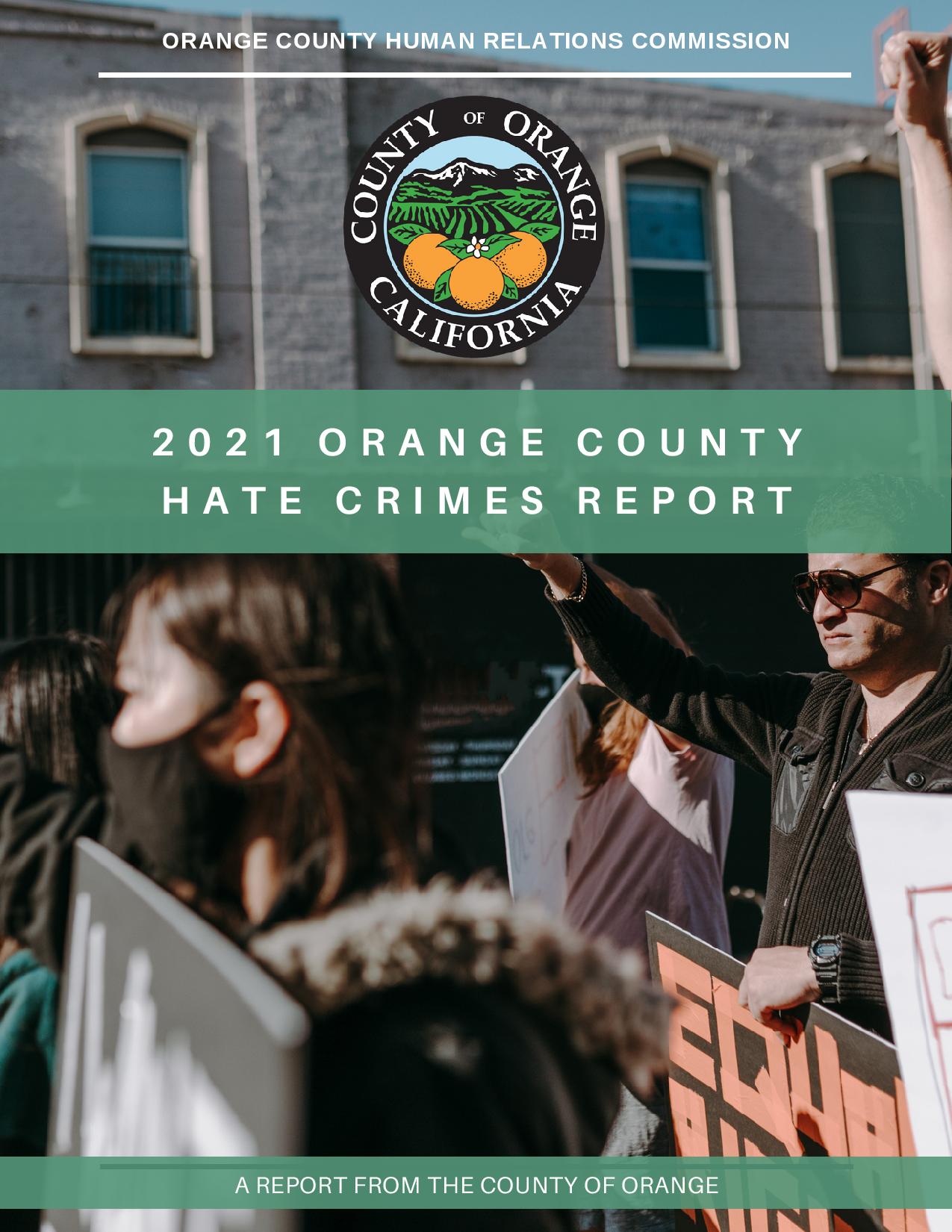 2021 Hate Crime Report Released | OC Human Relations