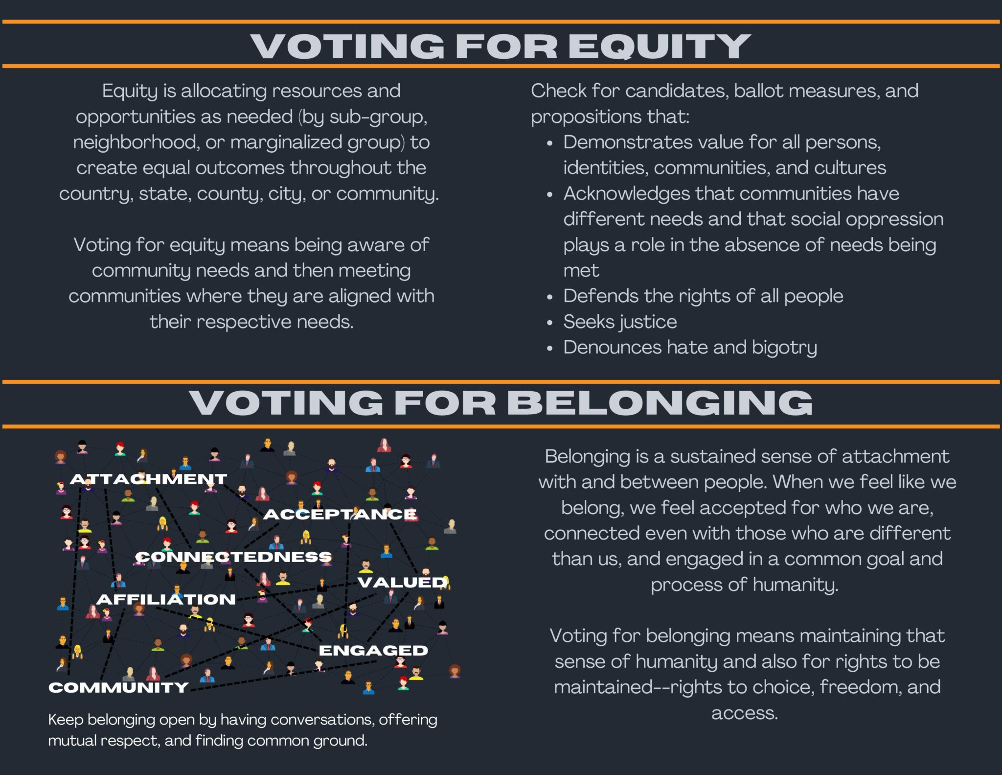 Vote For Equity, Vote For Belonging, Vote For Orange County | OC Human ...